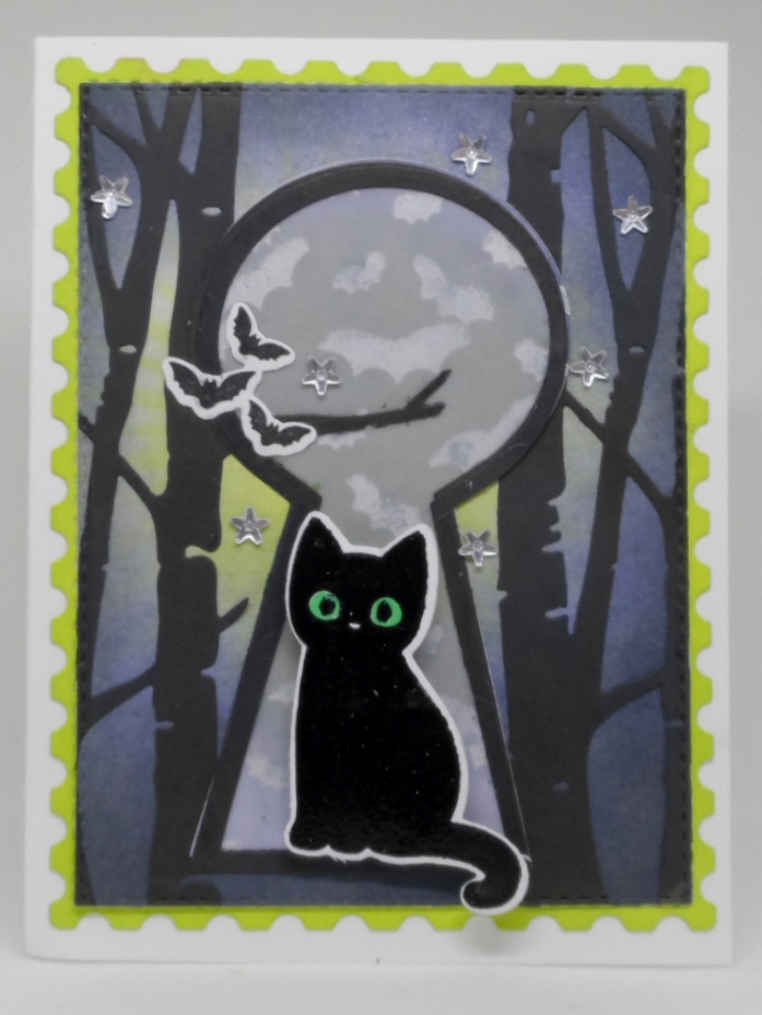 Keyhole Cat – Stamp Buddies
